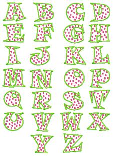 Polka Dot Font - 2 Styles