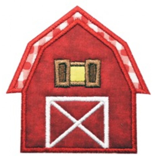 Barn Applique - Barnyard