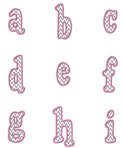 Chevron Applique Font