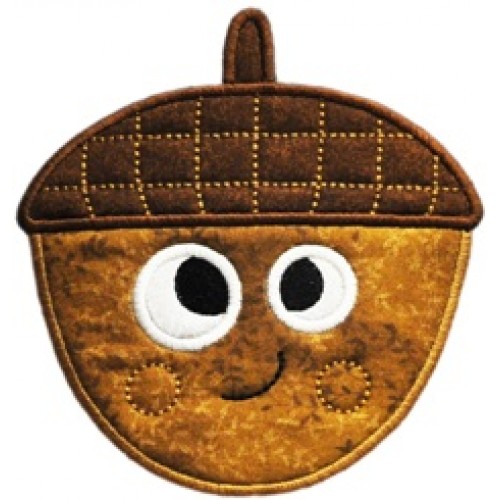 Silly Sweet Acorn Applique