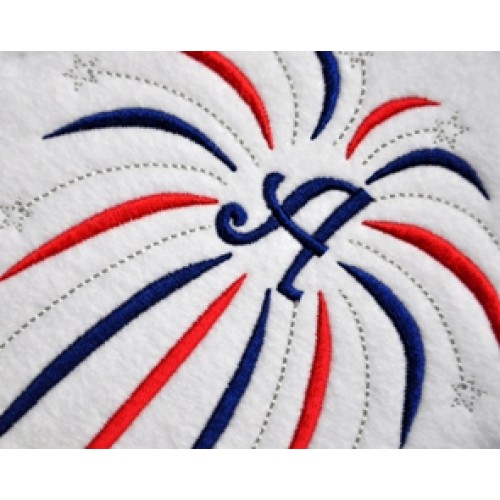 Fireworks Monogram Font-4th of July!