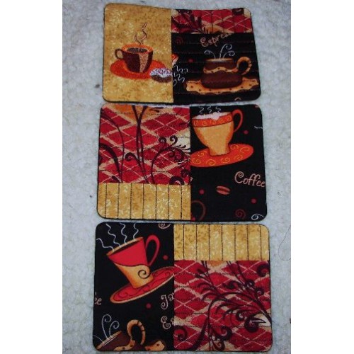 Flower Mug Rug In the Hoop