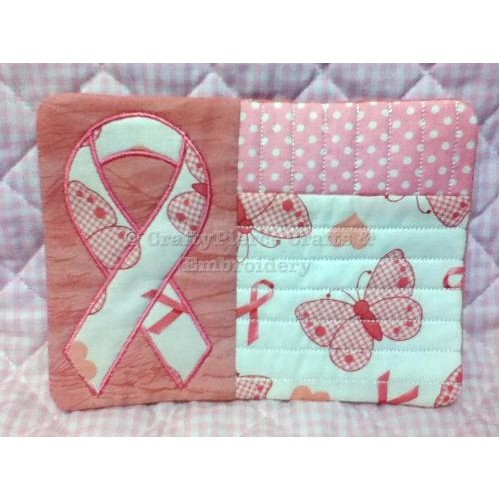 Flower Mug Rug In the Hoop