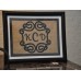 Swirly 3 Letter Monogram Frame