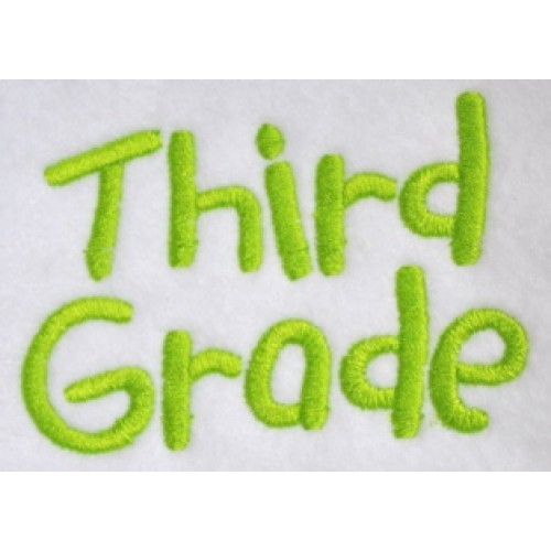 Third Grade Font